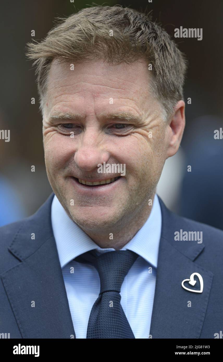 Steve Brine MP (Con: Winchester) in Westminster on the day Prime ...