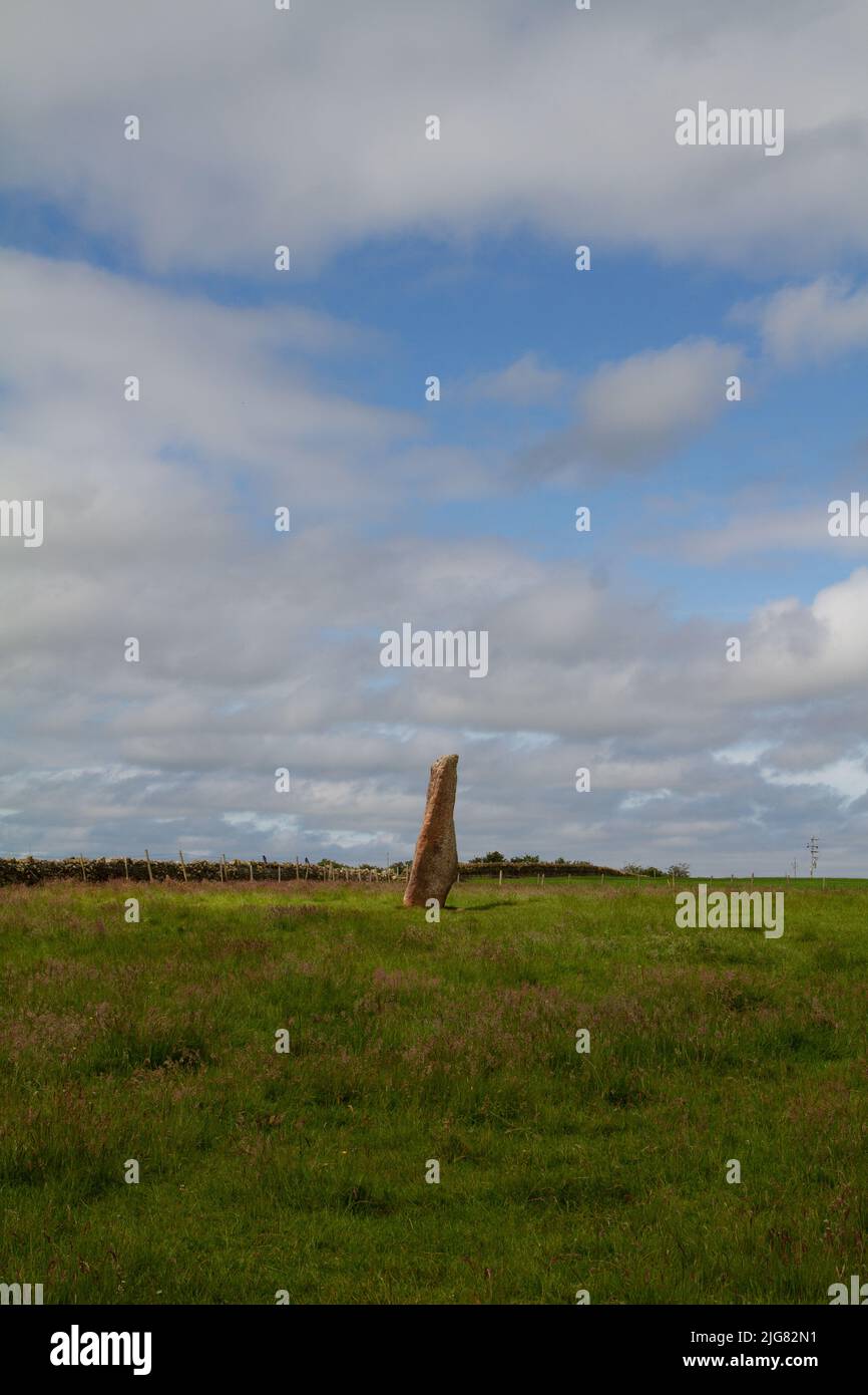 Long Meg and her Daughters, a neolithic stone circle in Cumbria Stock ...