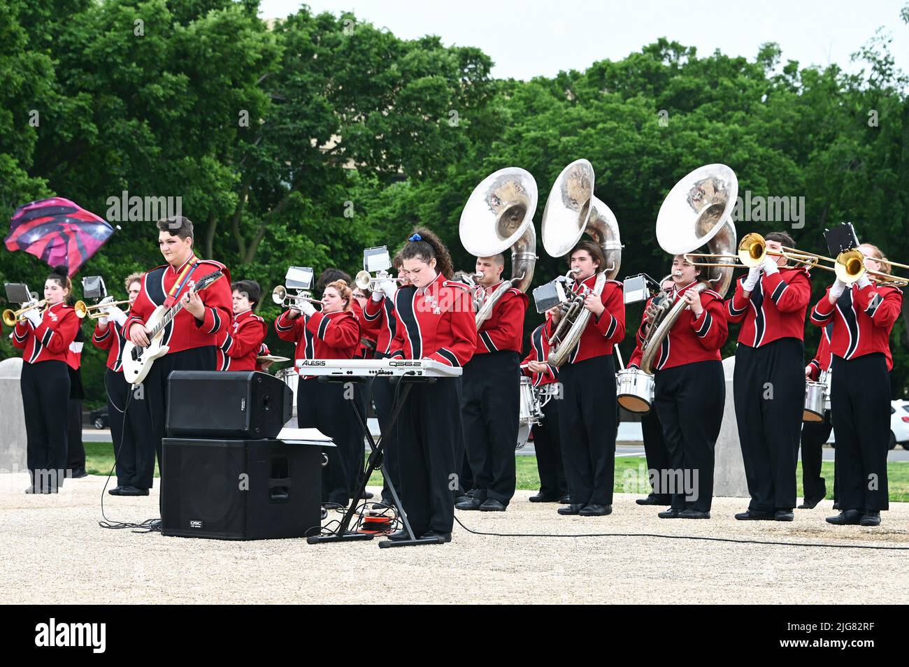 Usa marching band hi-res stock photography and images - Alamy