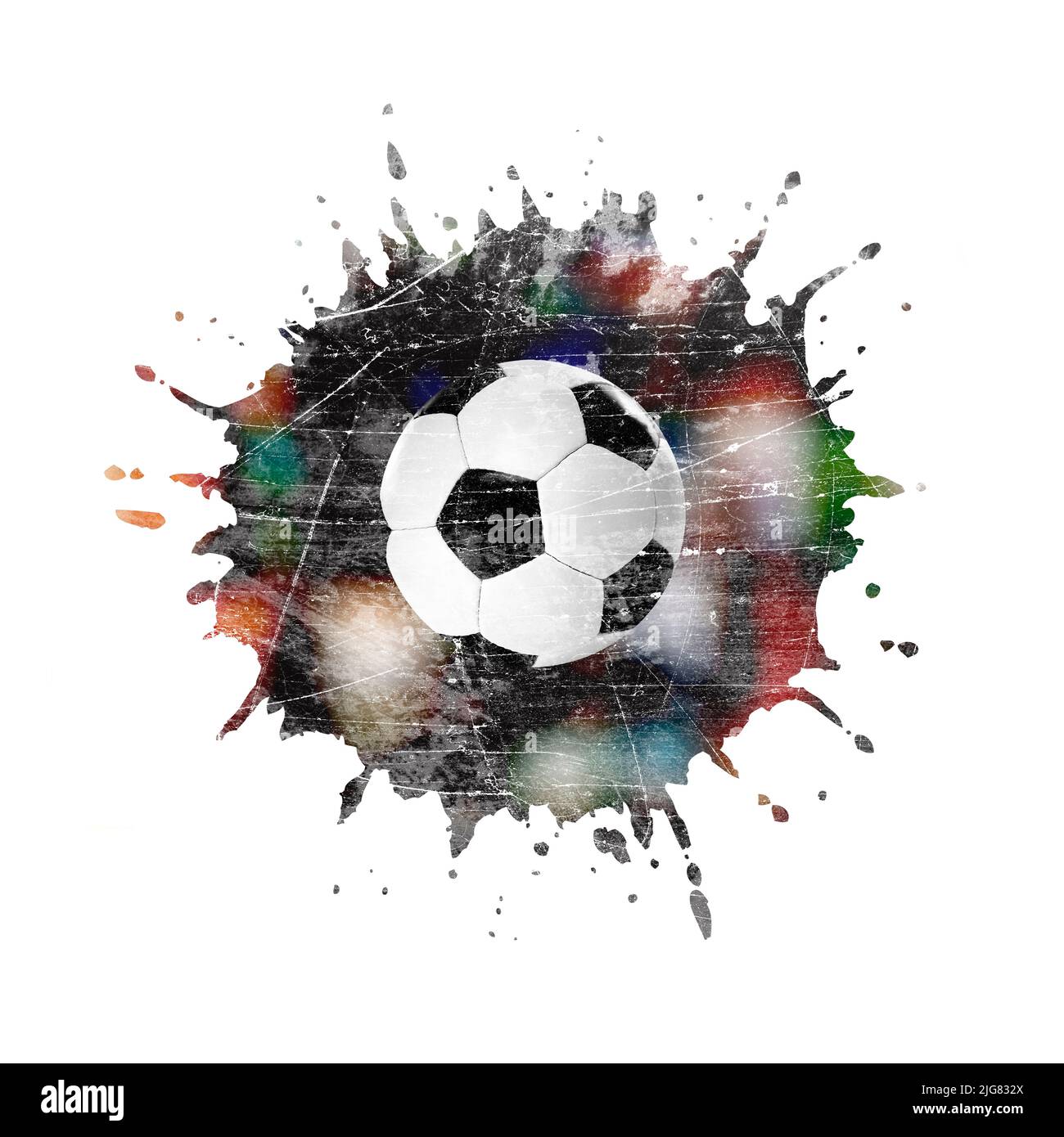 Soccer ball 3d hi-res stock photography and images - Alamy