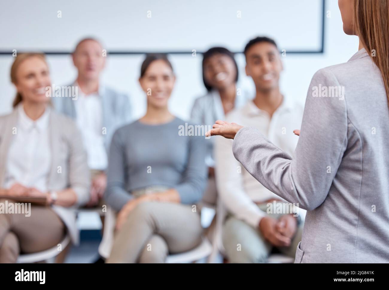 Let me run through the details with you. Cropped shot of an ...