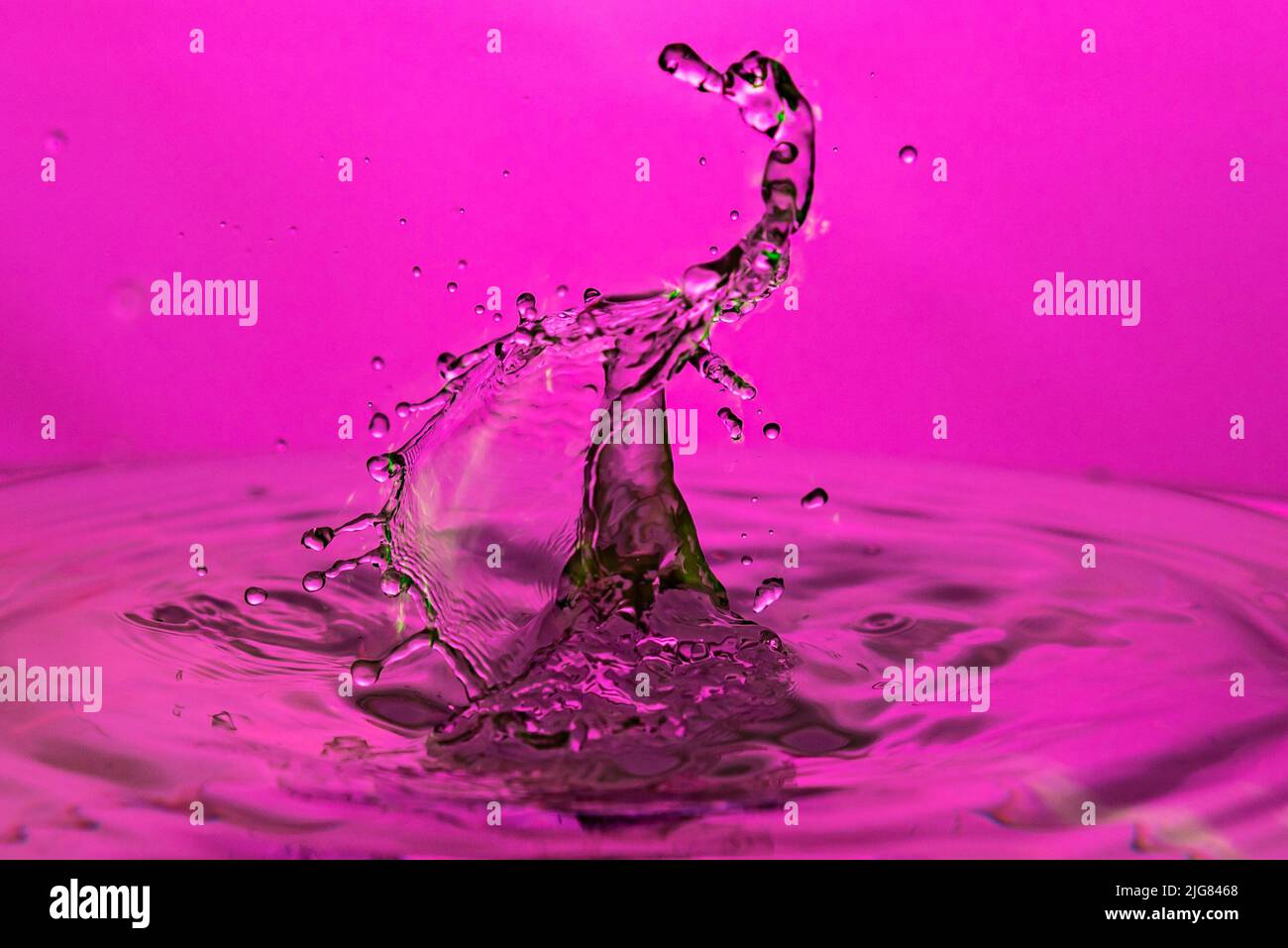Water Drop splash multi color Stock Photo - Alamy