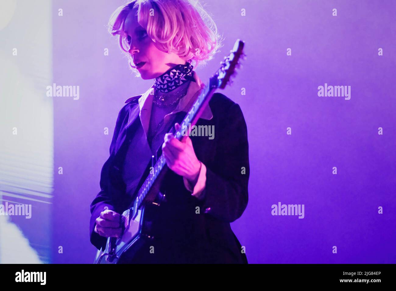 Annie Clark better known as St Vincent performs on stage at MadCool ...