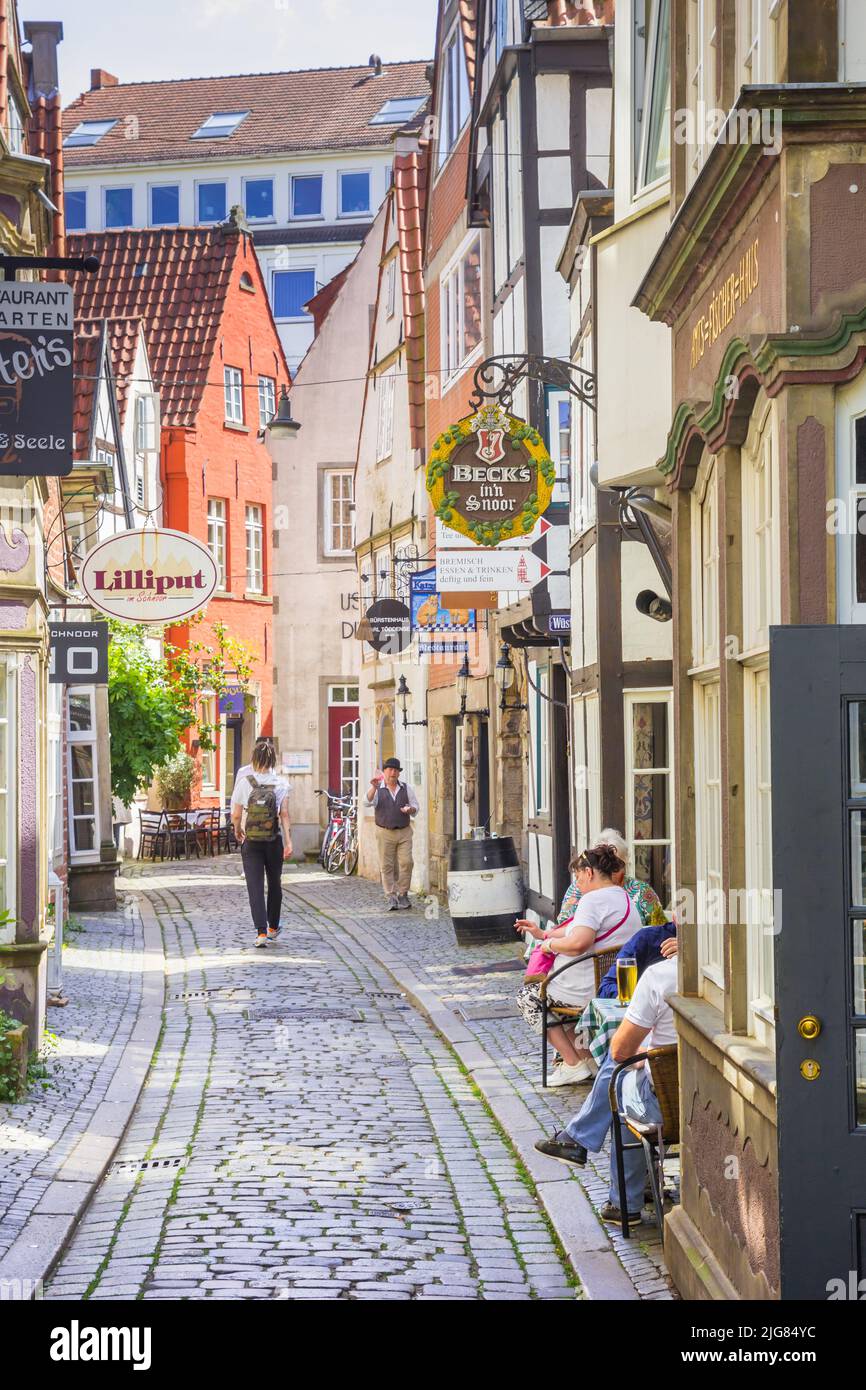 Bremen schnoor germany hi-res stock photography and images - Alamy