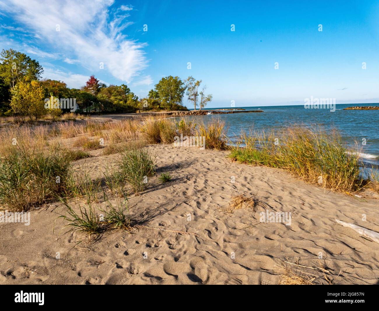 Presque isle beach hi-res stock photography and images - Alamy