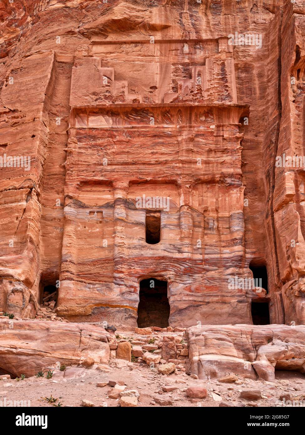 Petra, city of the Nabataeans, Jordan Stock Photo - Alamy