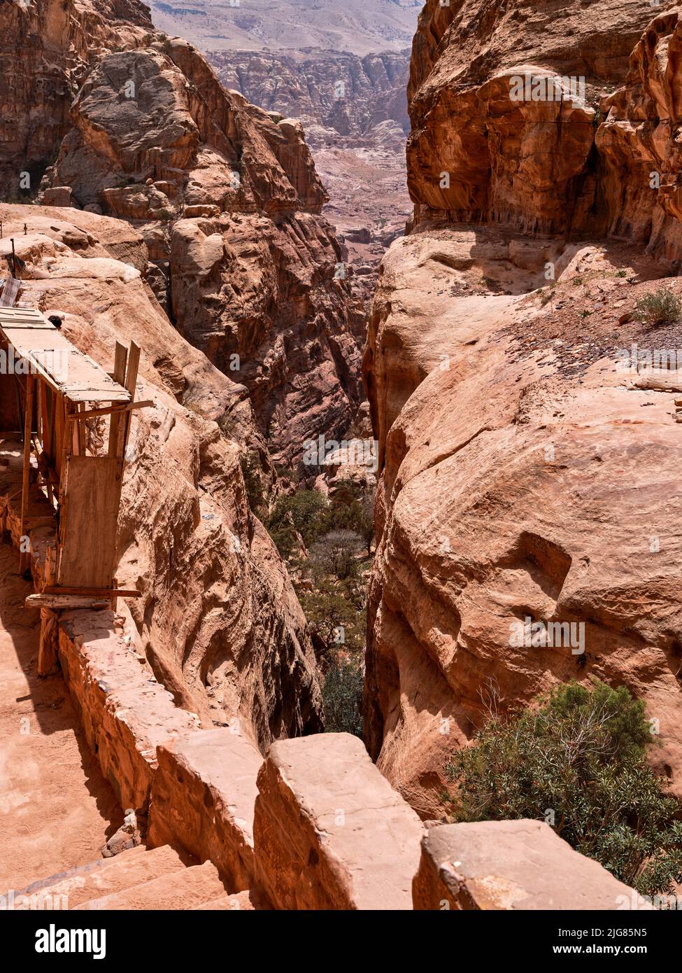Petra, city of the Nabataeans, Jordan Stock Photo - Alamy