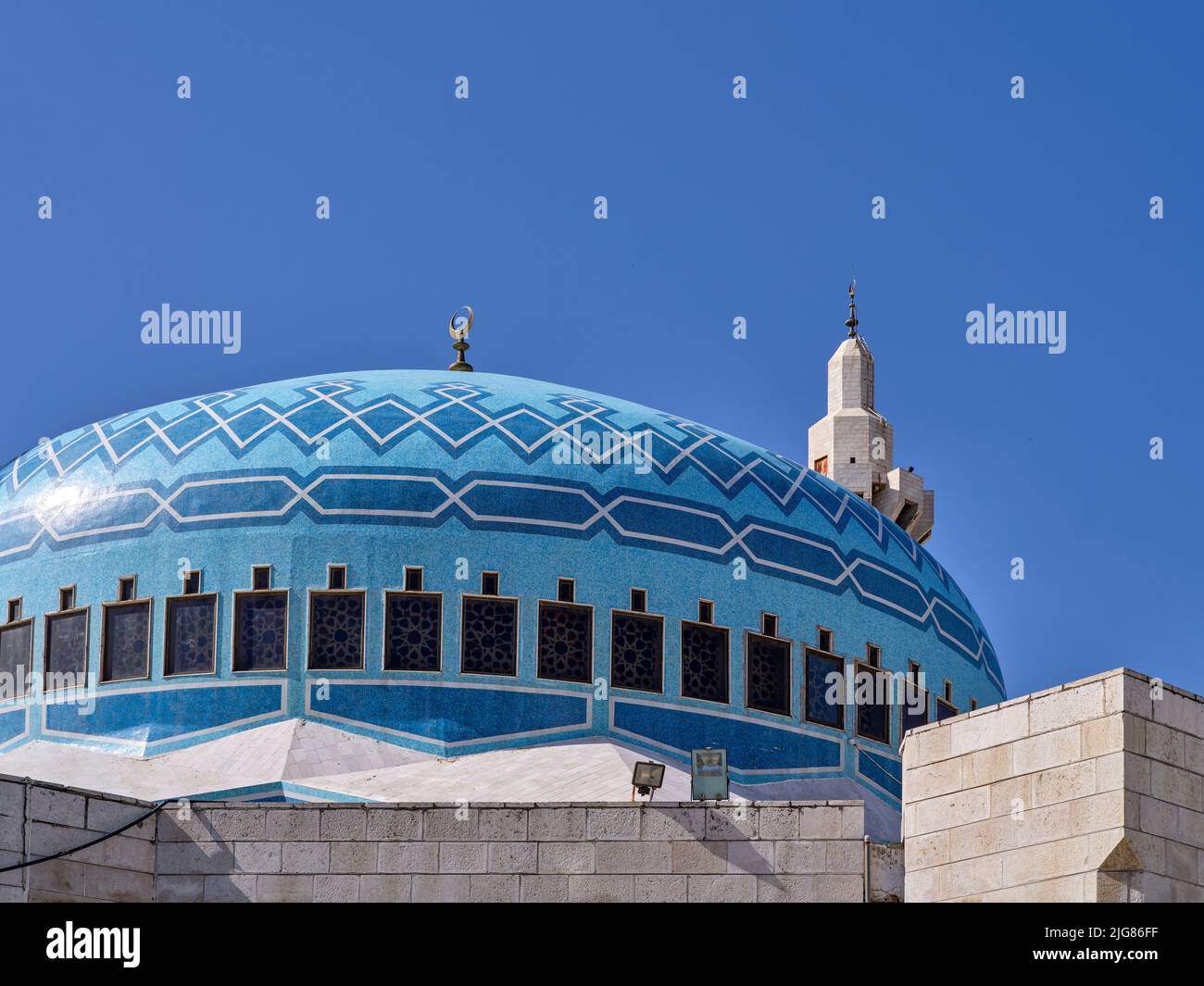 King abdullah mosque in amman, jordan hi-res stock photography and ...