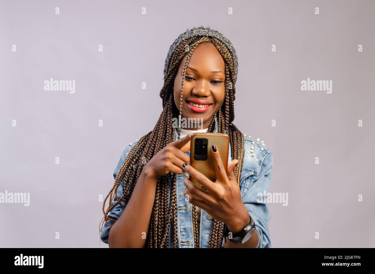 Nigerian cellphone hi-res stock photography and images - Alamy