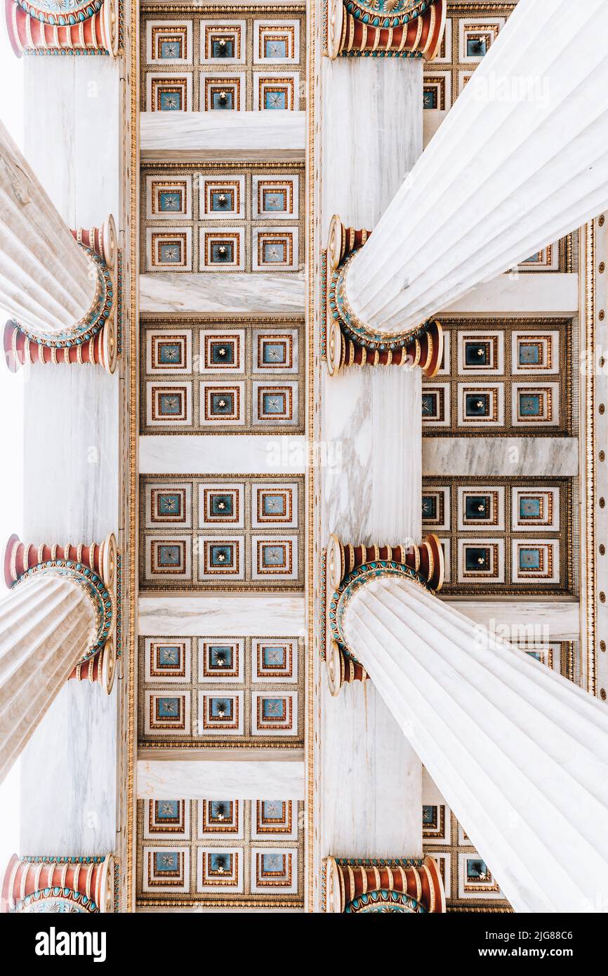 Classic greek architecture interior hi-res stock photography and images ...