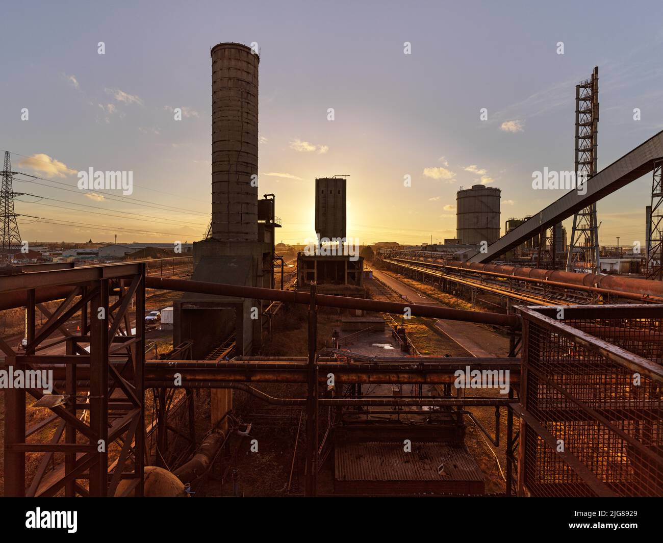 Redcar Steel Works, Dorman Long Tower, South Bank, Redcar, Redcar and ...
