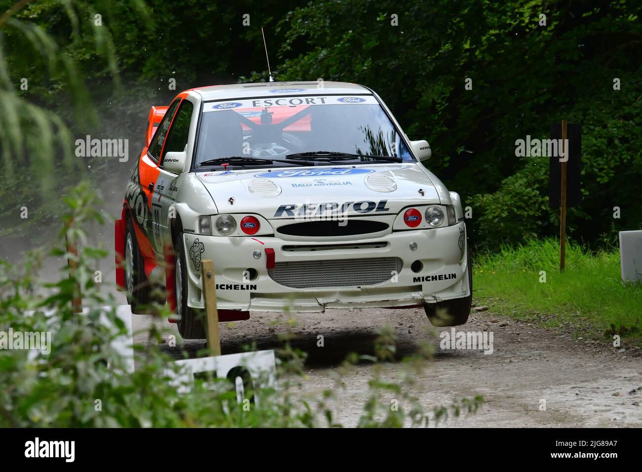 A leap at the Flying Finn, Lars Zander, Ford Escort WRC, Dawn of Modern ...