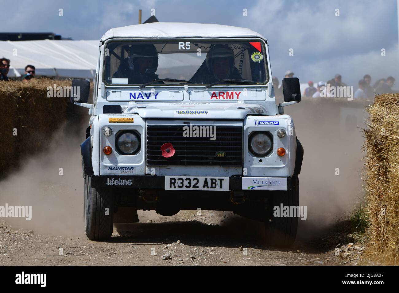 Armed Forces Rally Team, Land Rover Defender Wolf XD R5, Dawn of Modern ...