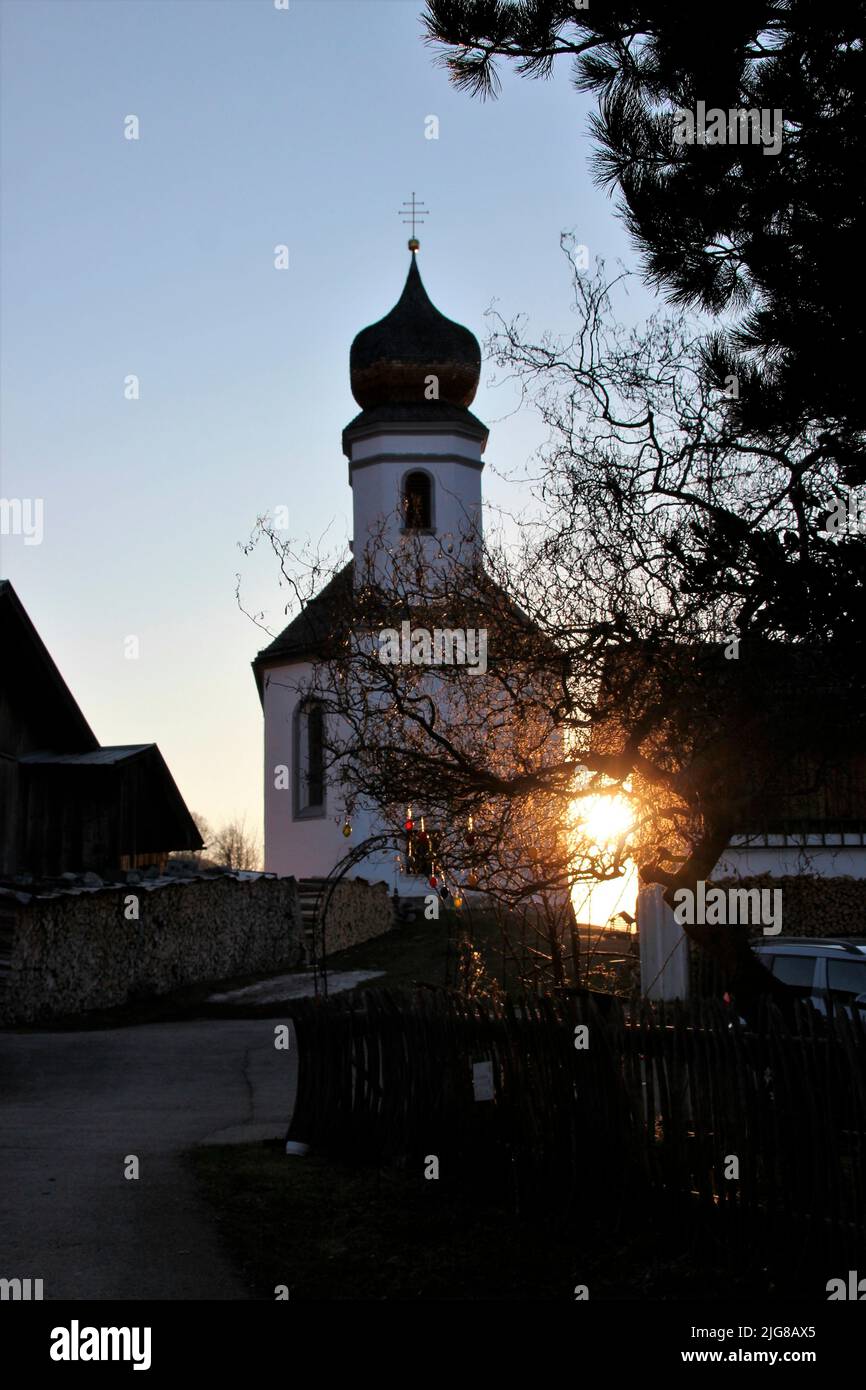 Wamberg sunset hi-res stock photography and images - Alamy