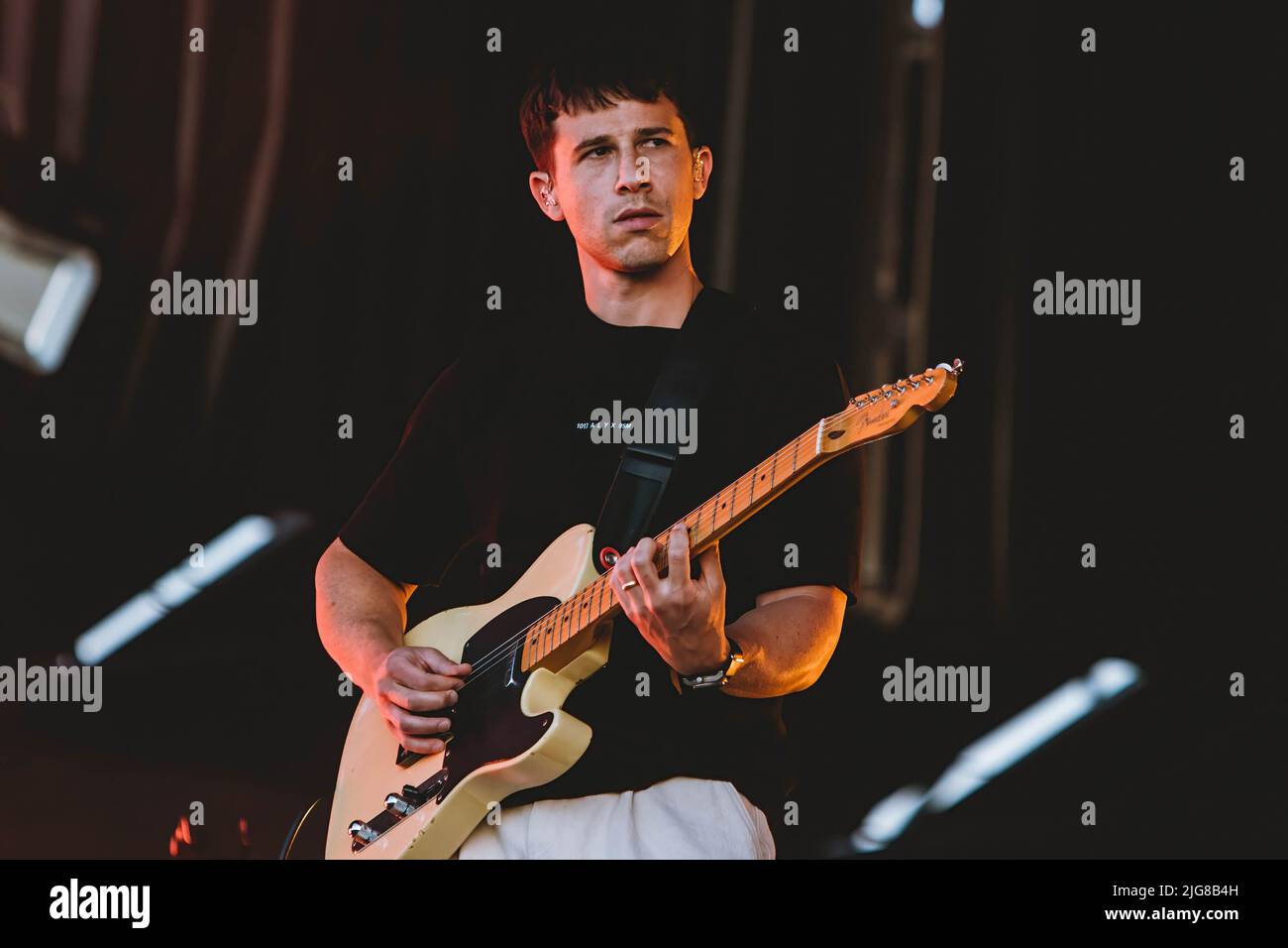 Daniel Dan Rothman of the band London Grammar performs on stage at ...