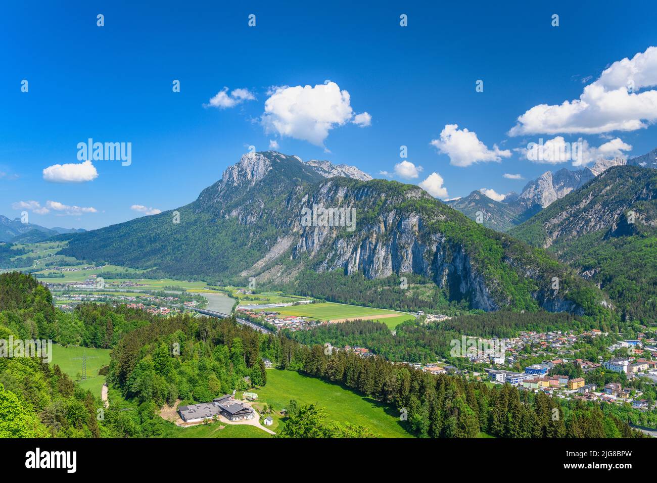 Kaisertal against kaisergebirge hi-res stock photography and images - Alamy