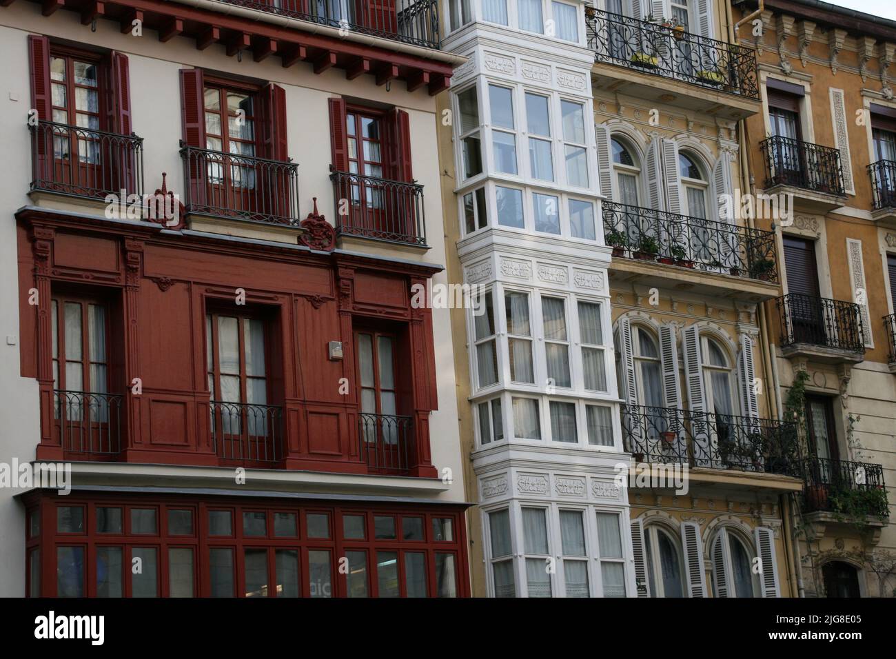 The view of a part of the city building facade walls -vintage exterior ...
