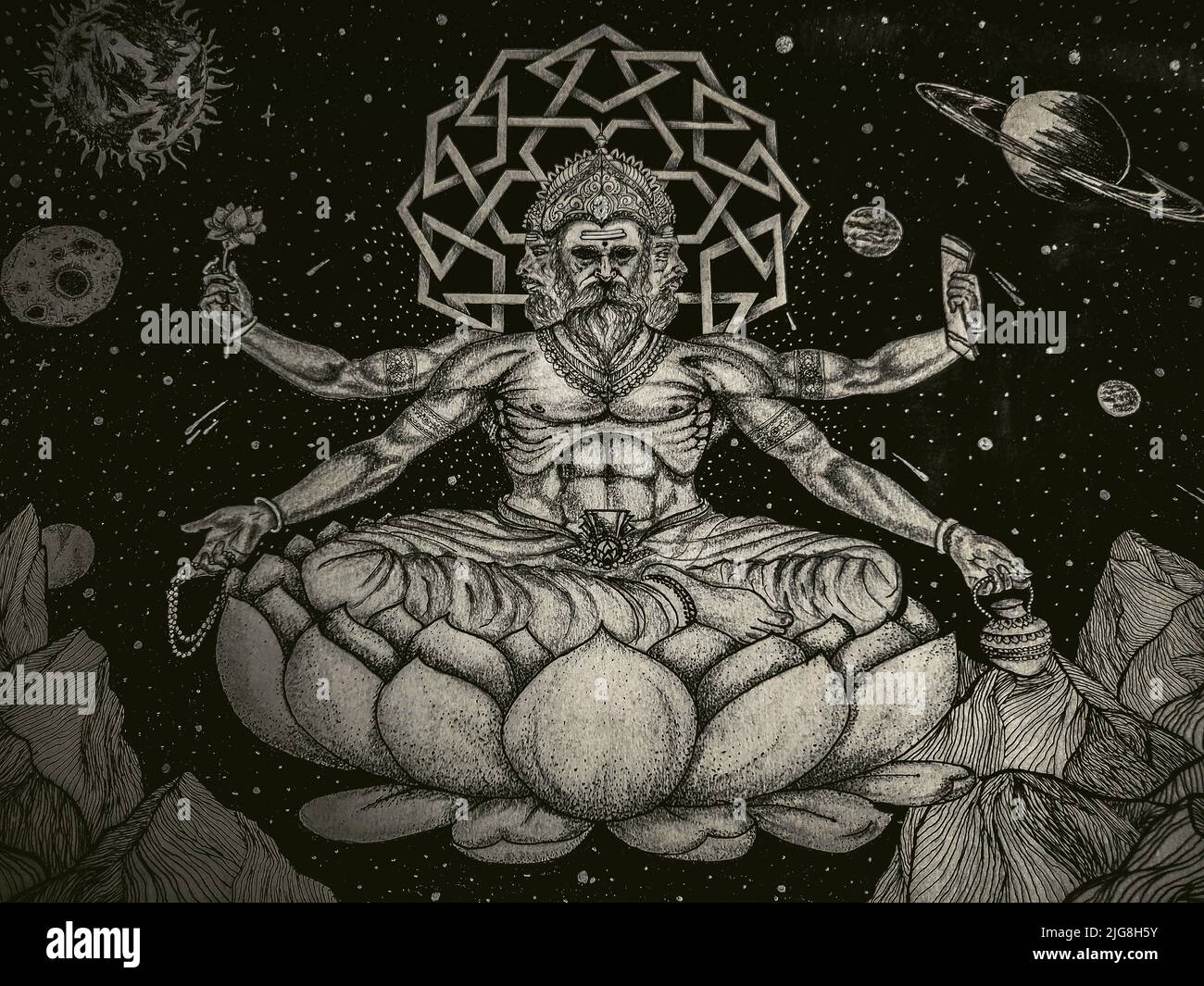 Brahma creator hi-res stock photography and images - Alamy