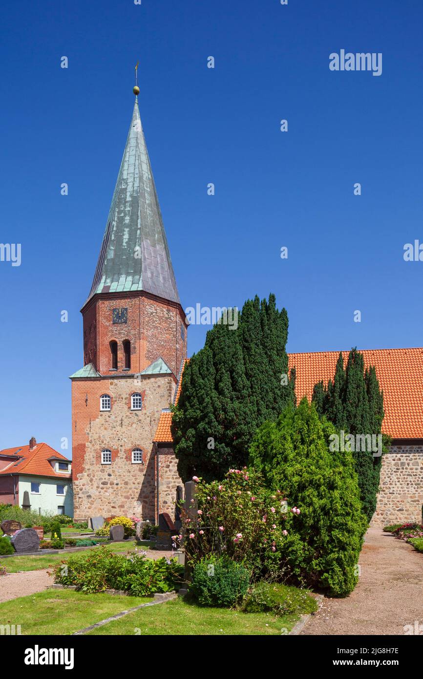 St. Urbanus Church, Dorum, Lower Saxony, Germany, Europe Stock Photo ...