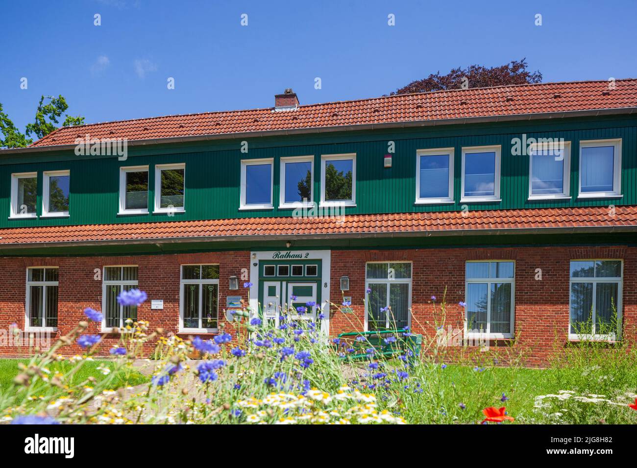City Hall 2, Dorum, Lower Saxony, Germany, Europe Stock Photo - Alamy
