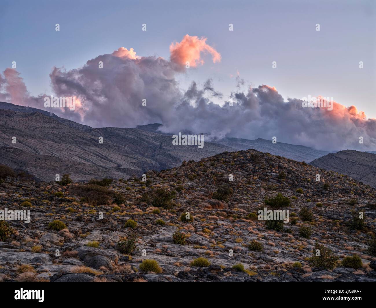 Dawn over al hamra hi-res stock photography and images - Alamy