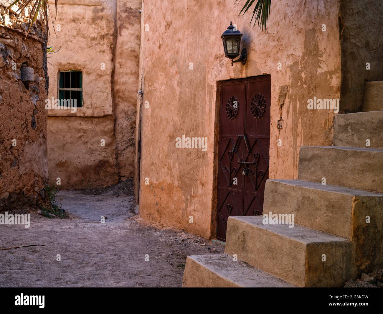 Walk through the historical museum village of misfat al abriyyin hi-res ...