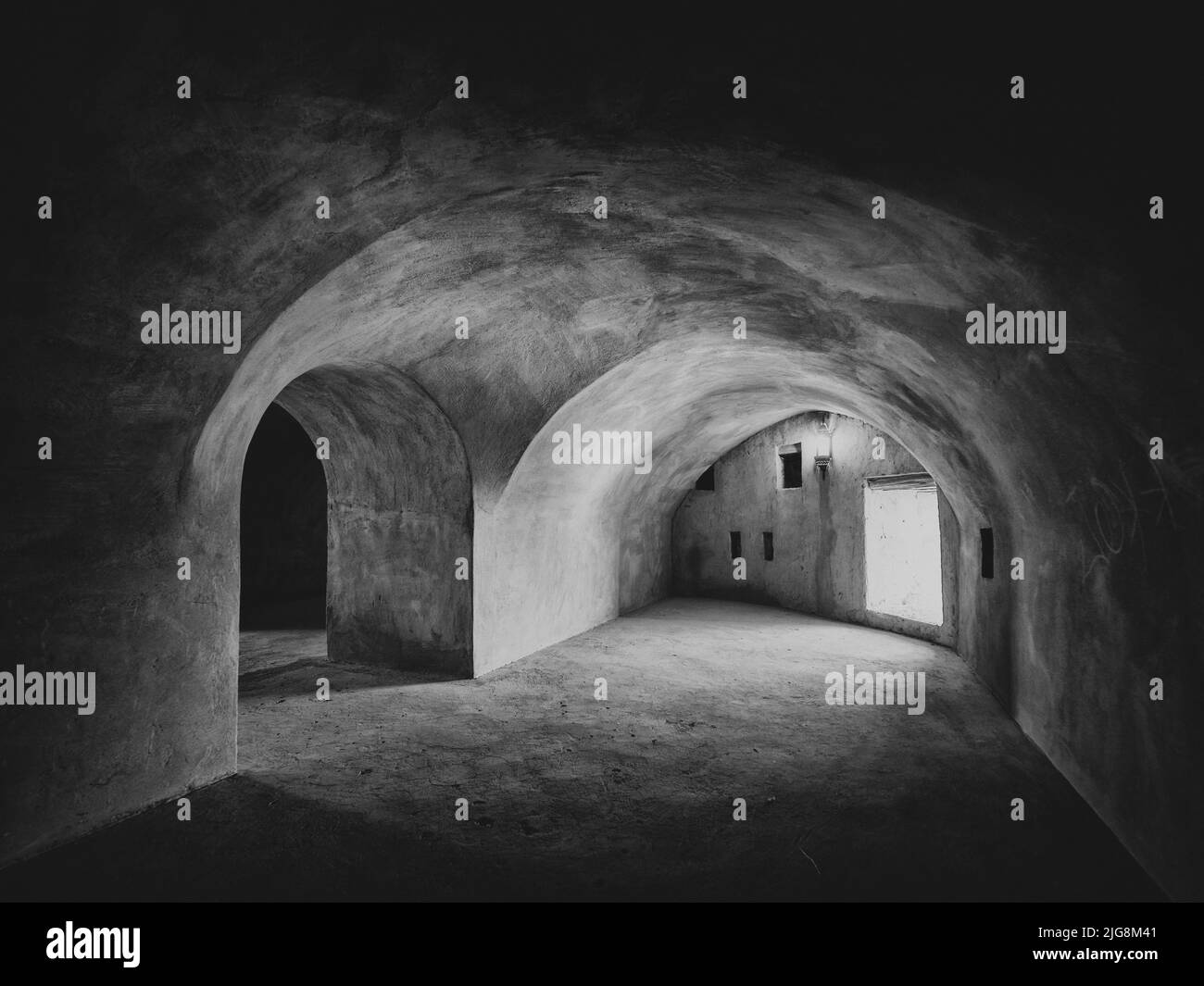 UNESCO World Heritage Site Jibreen Castle, Oman Stock Photo - Alamy