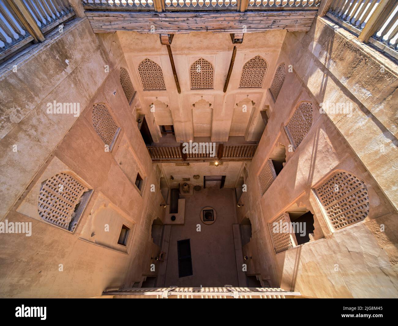 UNESCO World Heritage Site Jibreen Castle, Oman Stock Photo - Alamy