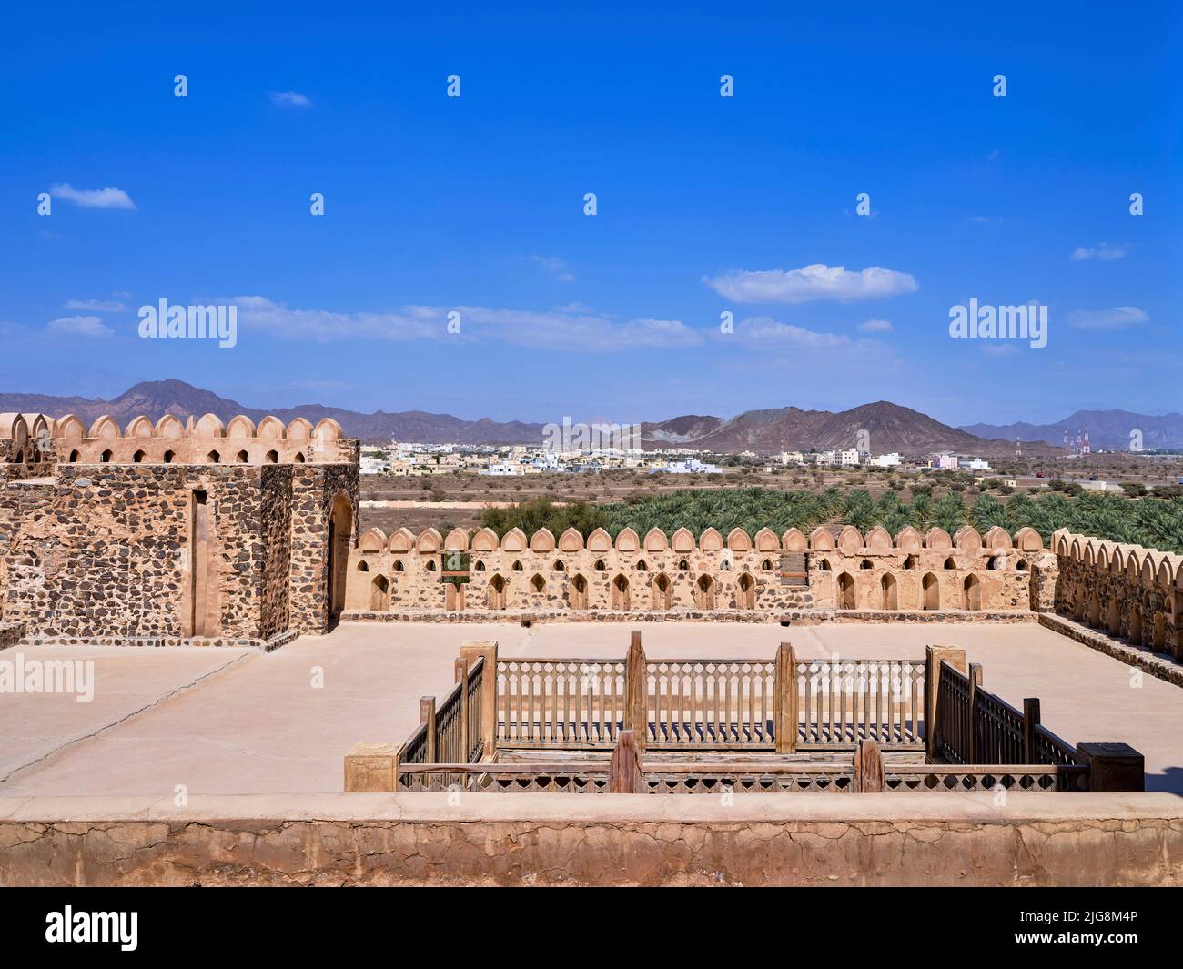 UNESCO World Heritage Site Jibreen Castle, Oman Stock Photo - Alamy