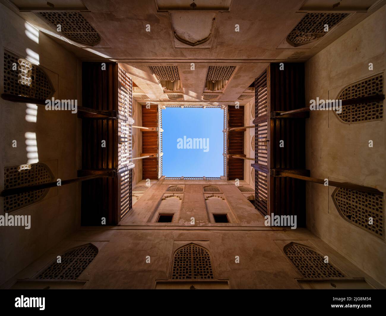 UNESCO World Heritage Site Jibreen Castle, Oman Stock Photo - Alamy