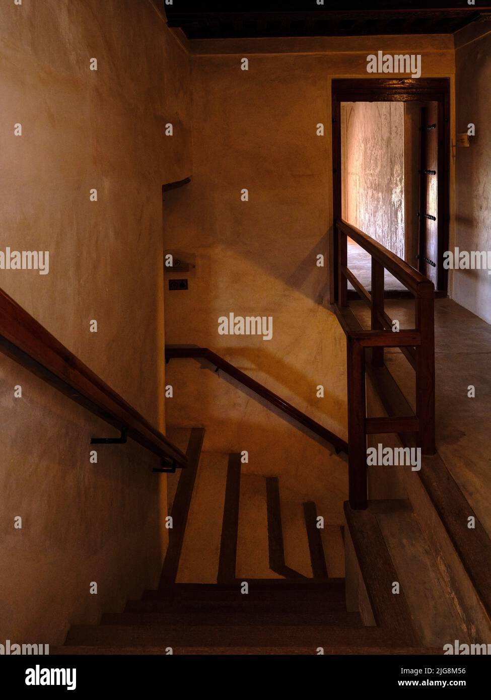 UNESCO World Heritage Site Jibreen Castle, Oman Stock Photo - Alamy