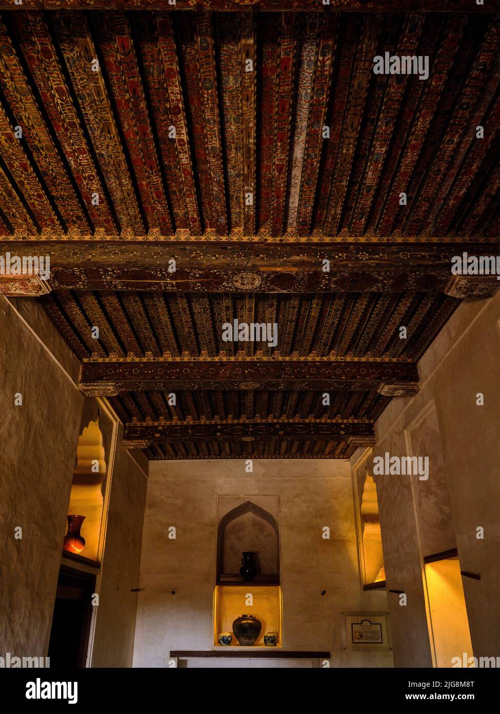 UNESCO World Heritage Site Jibreen Castle, Oman Stock Photo - Alamy