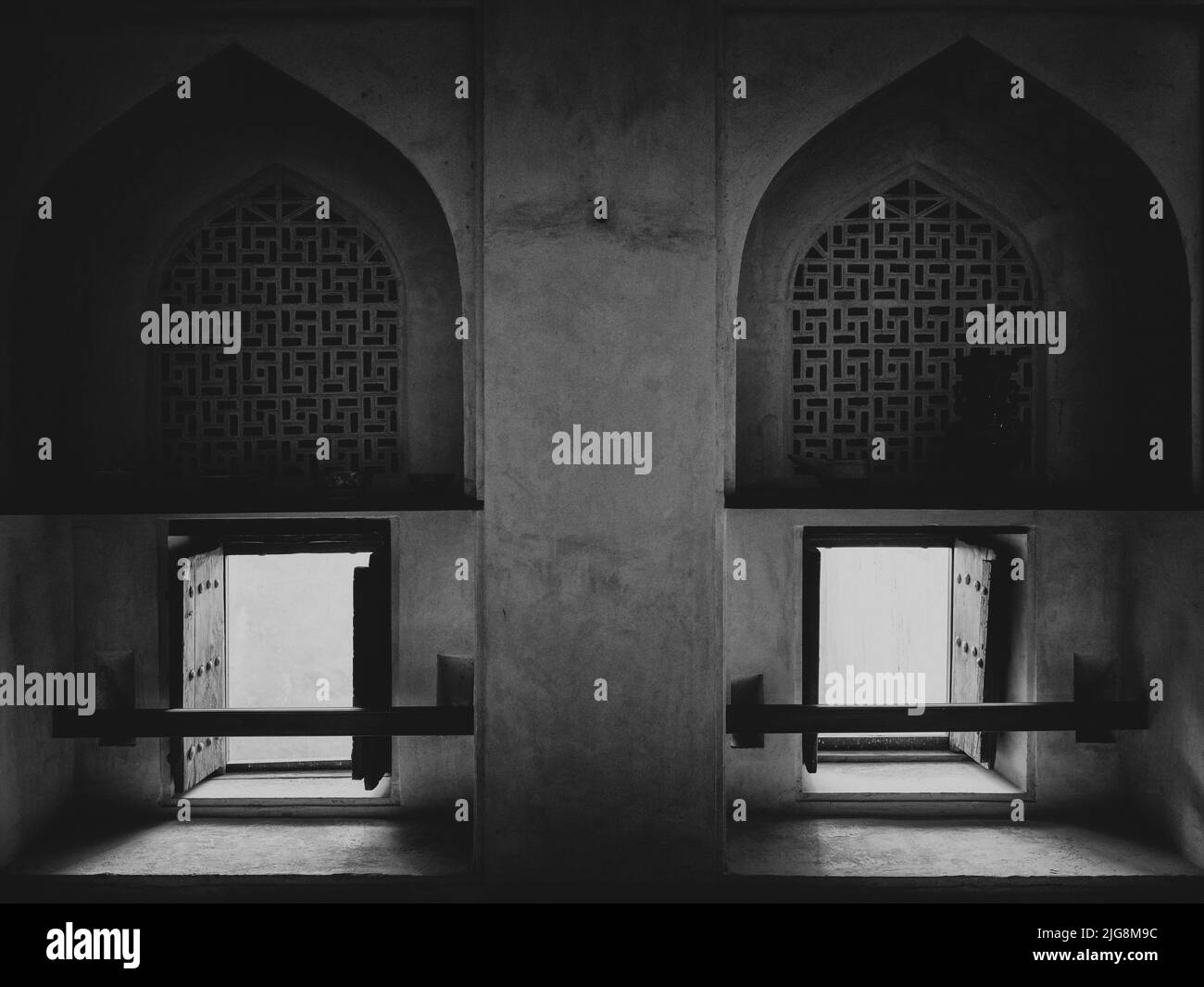 UNESCO World Heritage Site Jibreen Castle, Oman Stock Photo - Alamy