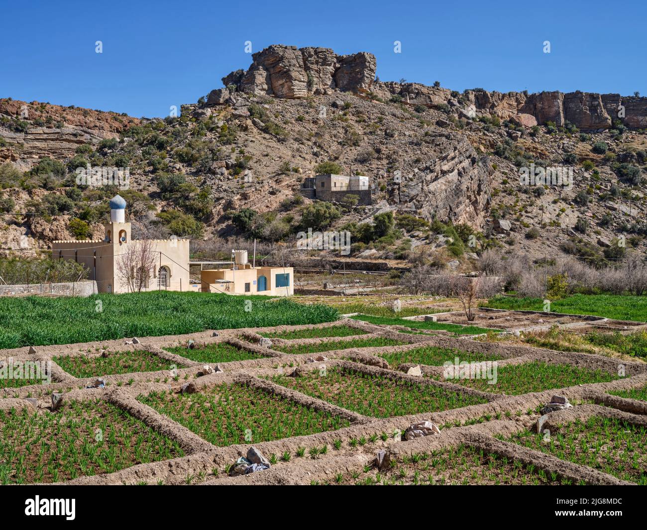 Walk through the mountain village of Al Ain, Oman Stock Photo - Alamy
