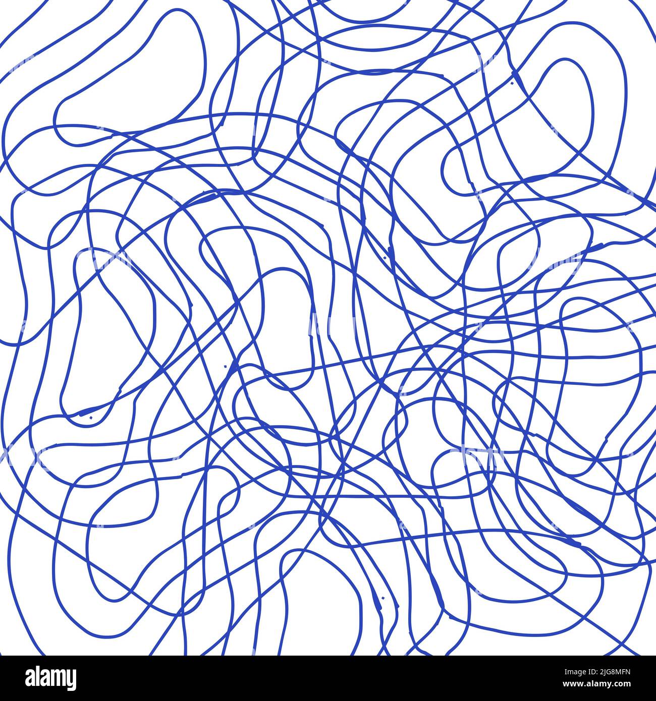 Blue Irregular abstract grid pattern. Confusion texture background ...