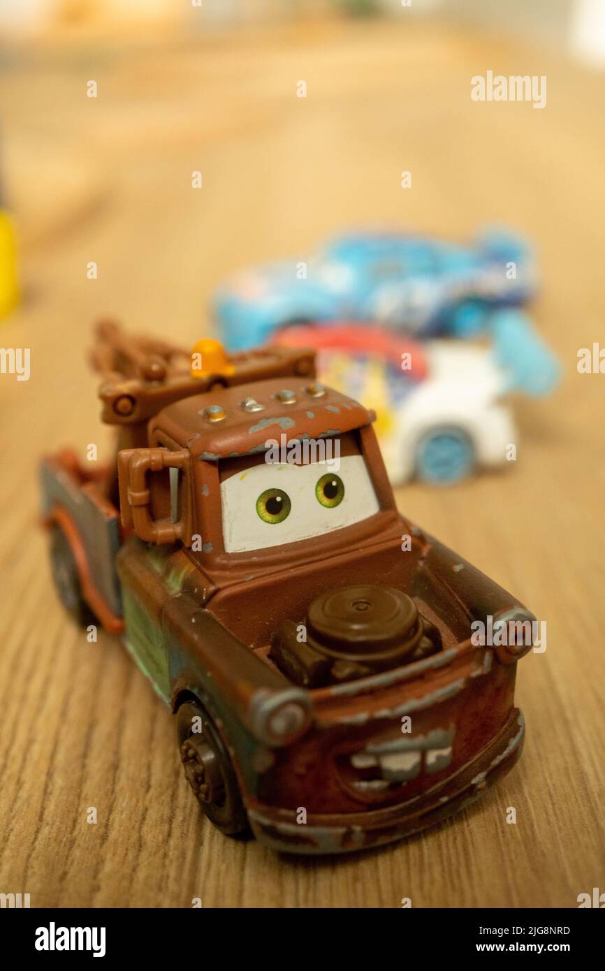 Toys disney cars hi-res stock photography and images - Alamy