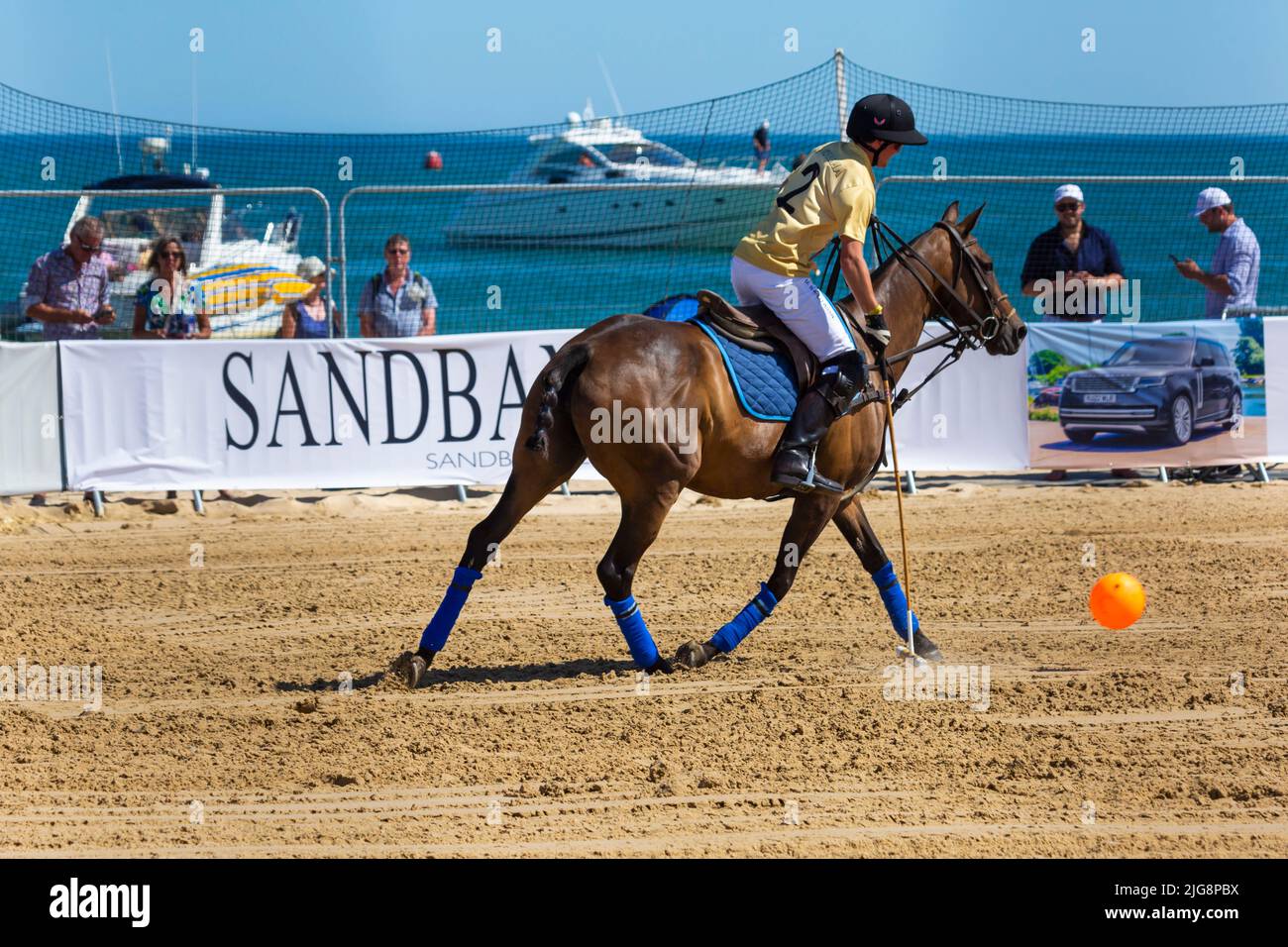 Sandbanks, Poole, Dorset, UK . 8th July 2022. The Sandpolo British ...