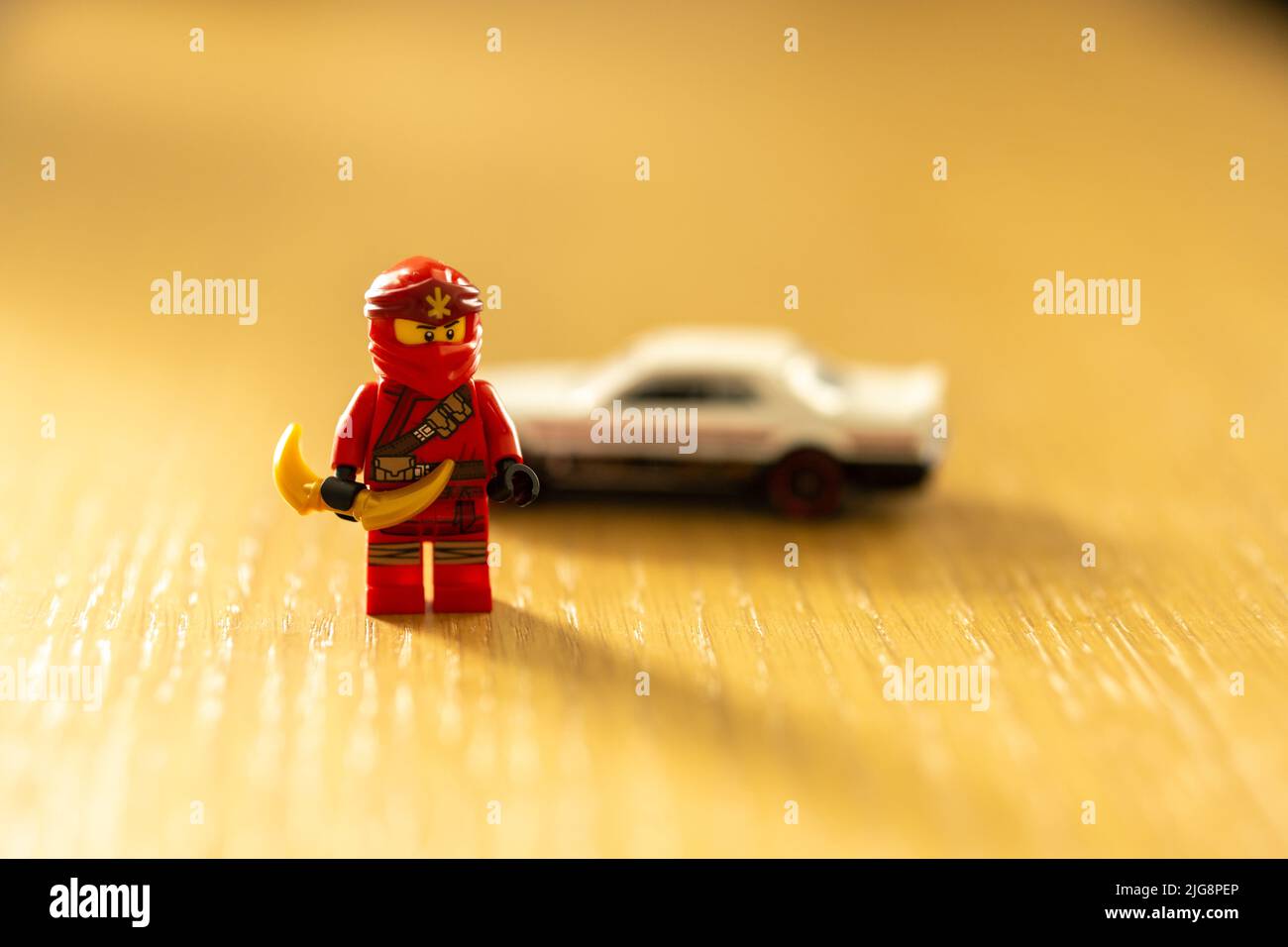 Lego ninjago car hi-res stock photography and images - Alamy