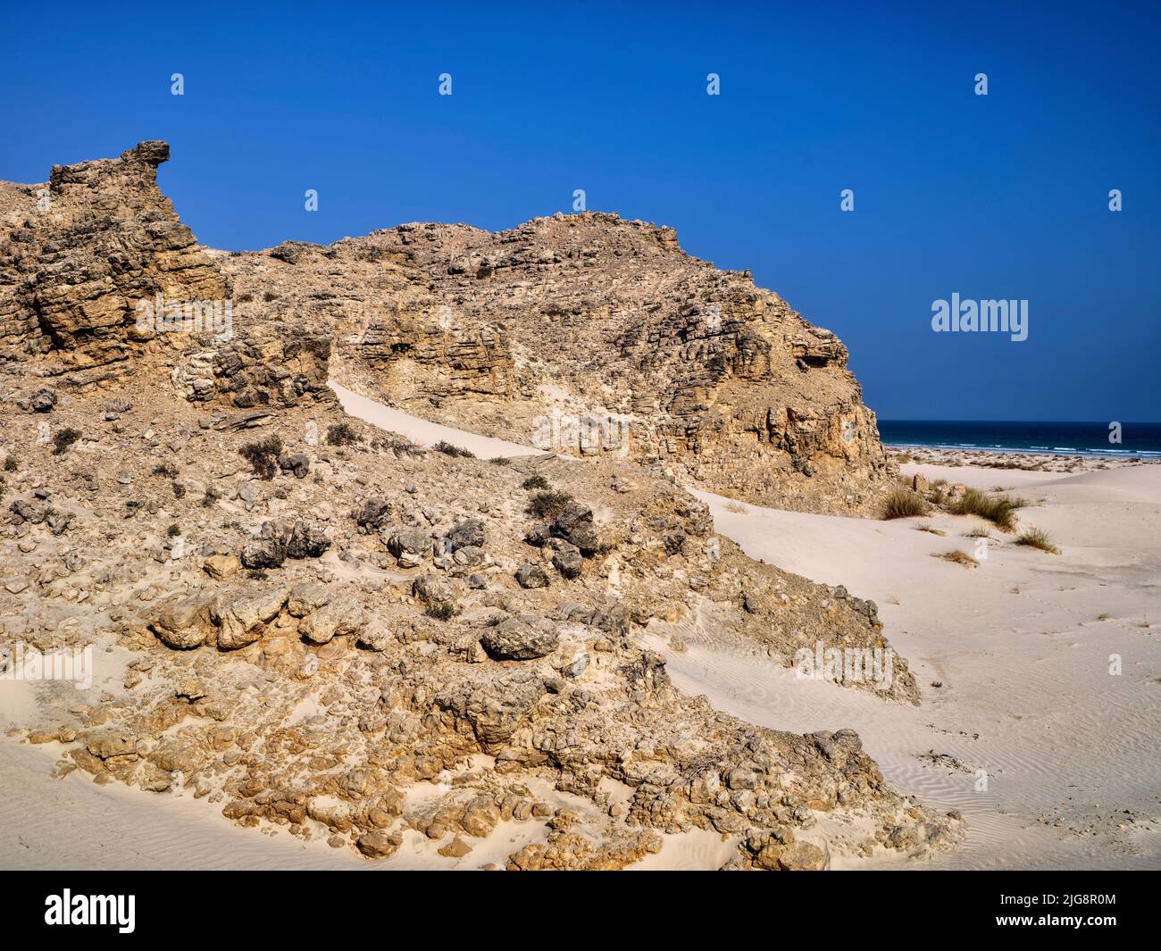 Dunes near Al Khaluf, Oman Stock Photo - Alamy