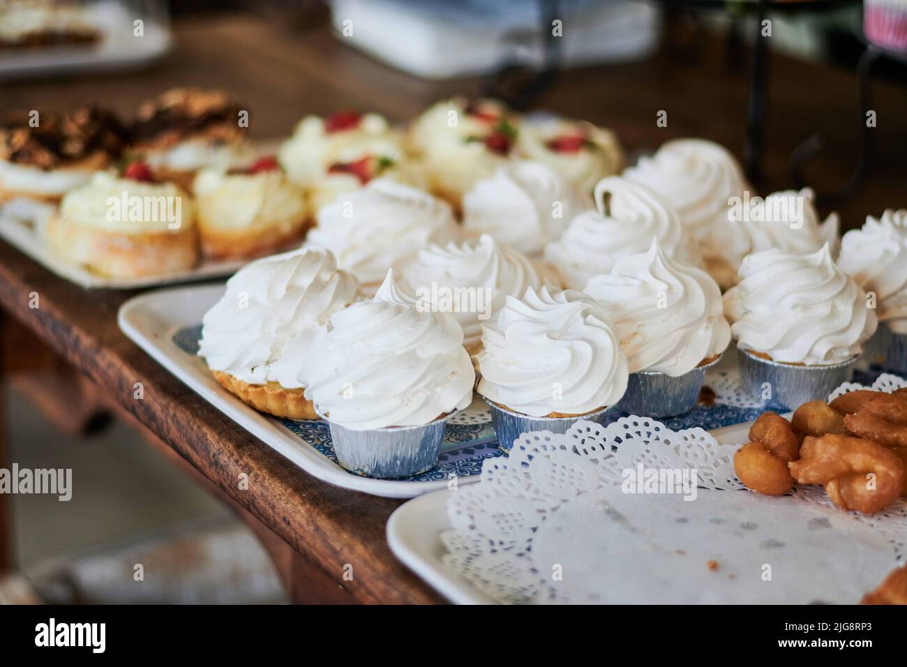 A shot of the various types of sweets Stock Photo - Alamy