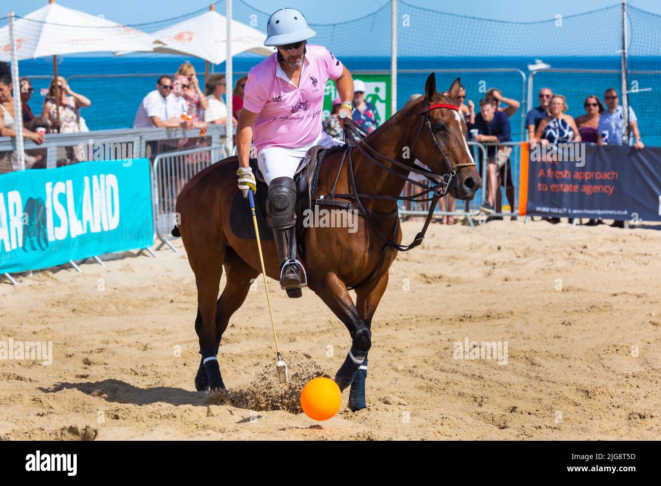 Sandbanks, Poole, Dorset, UK . 8th July 2022. The Sandpolo British ...