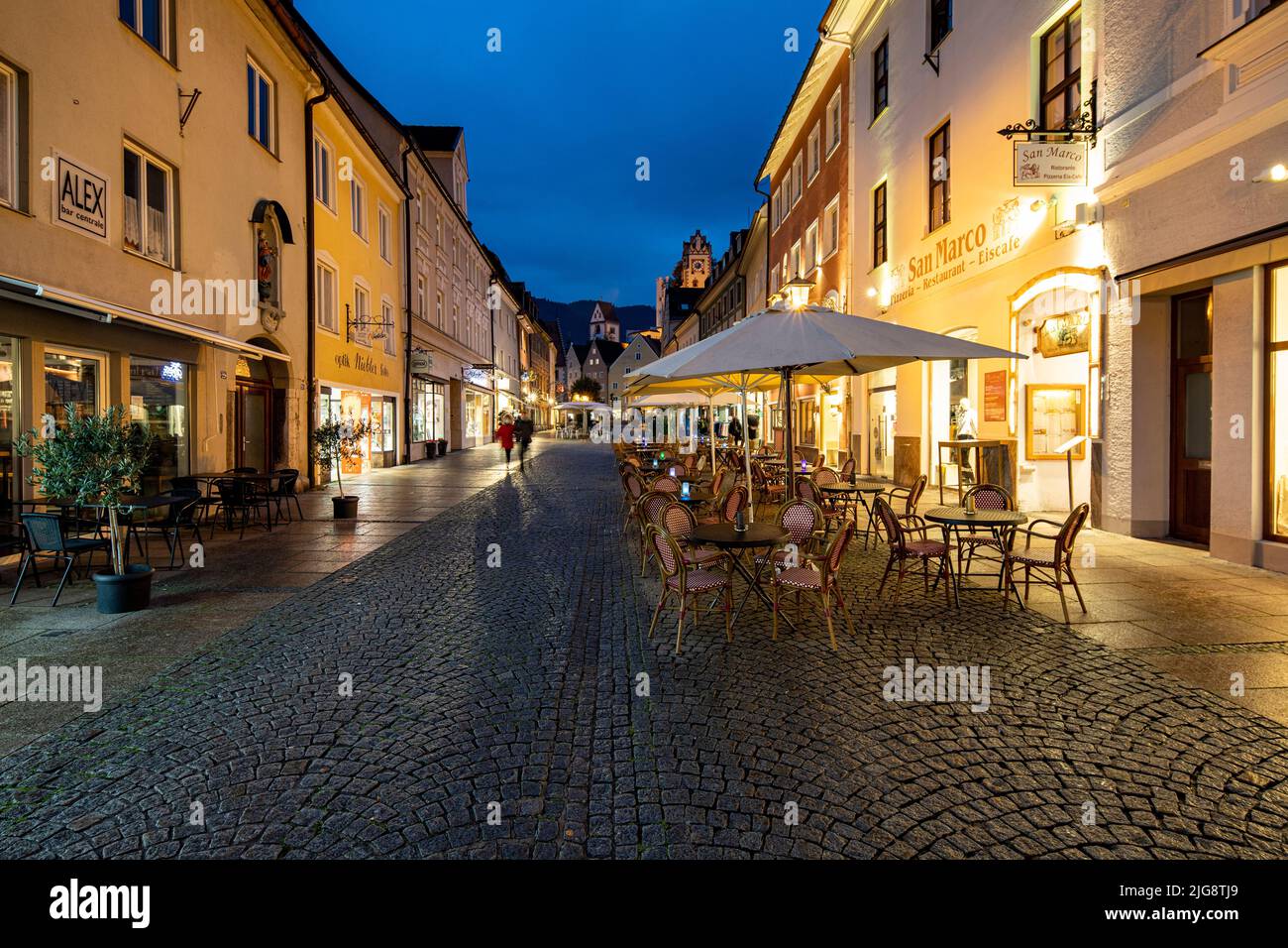 Germany bavaria fussen reichenstrasse pedestrian hi-res stock photography and images - Alamy