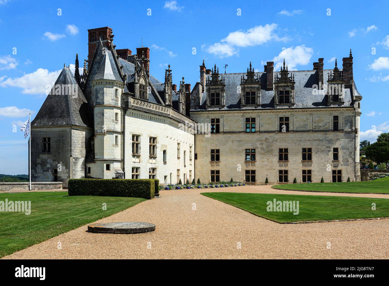 France, Loire Valley, Amboise castle Stock Photo - Alamy