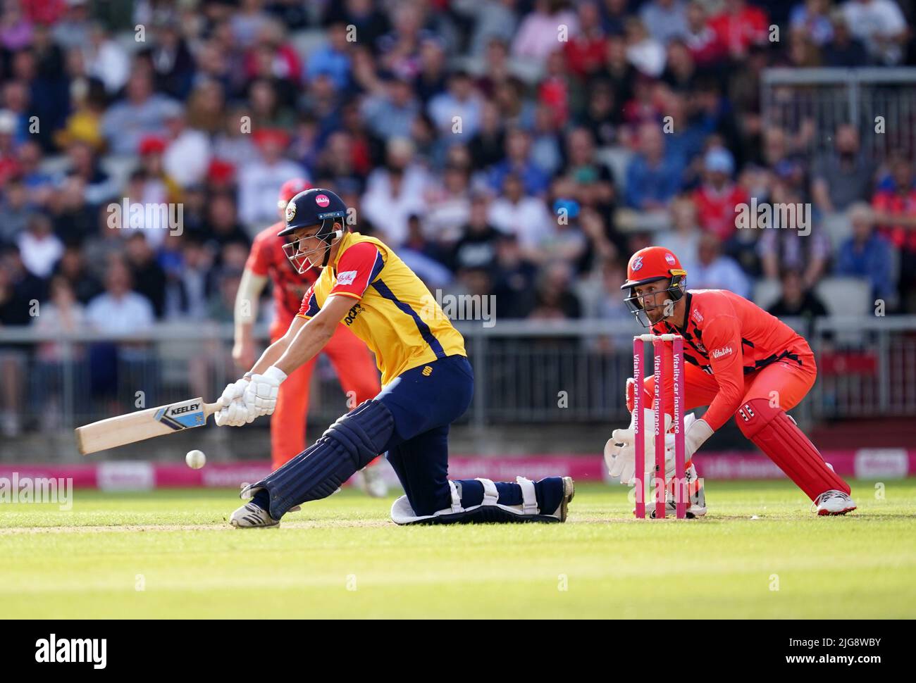 Essex's Michael Pepper batting during the Vitality Blast T20 quarter ...