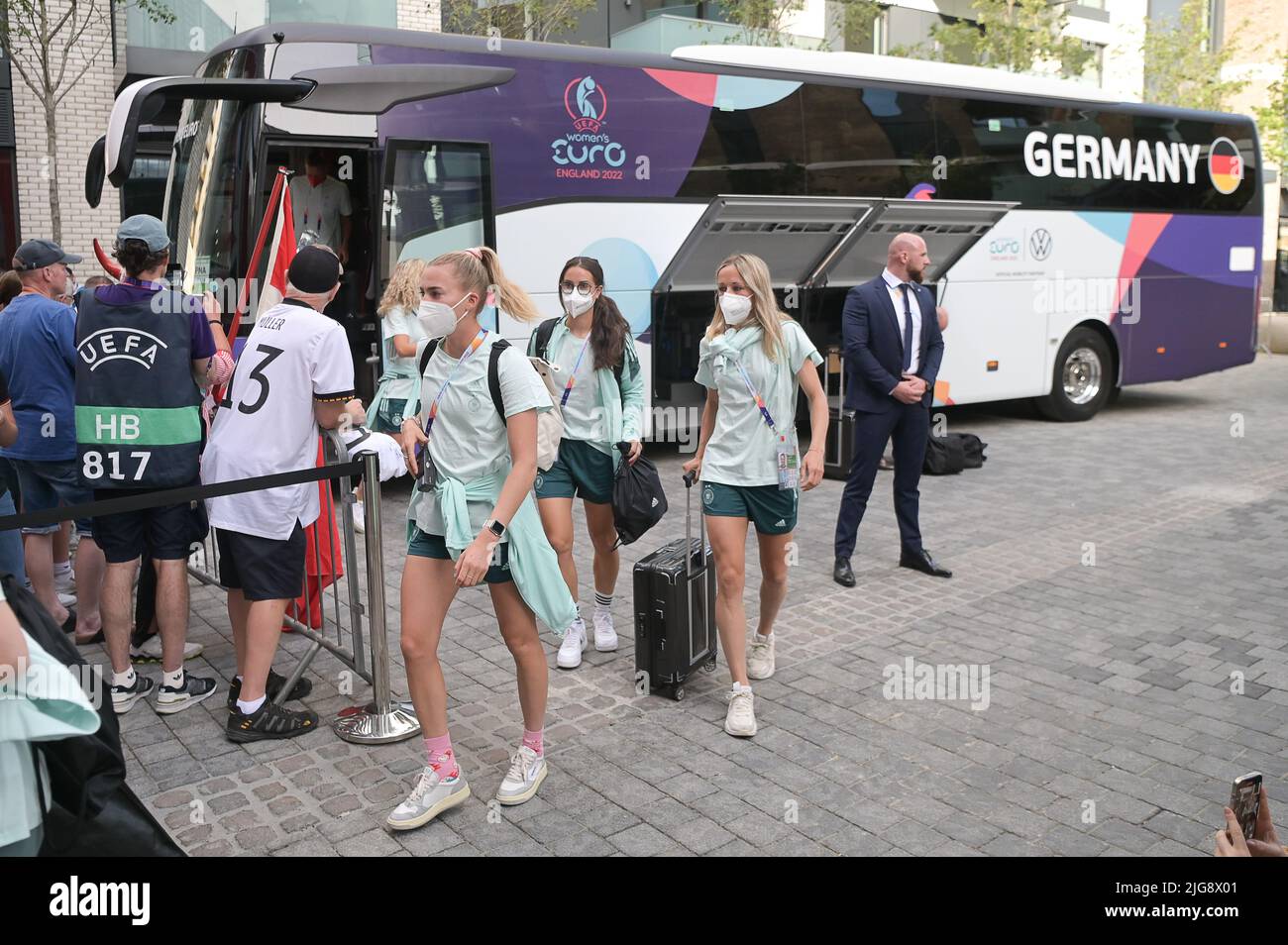 London, UK. 08th July, 2022. Soccer, Women: European Championship ...
