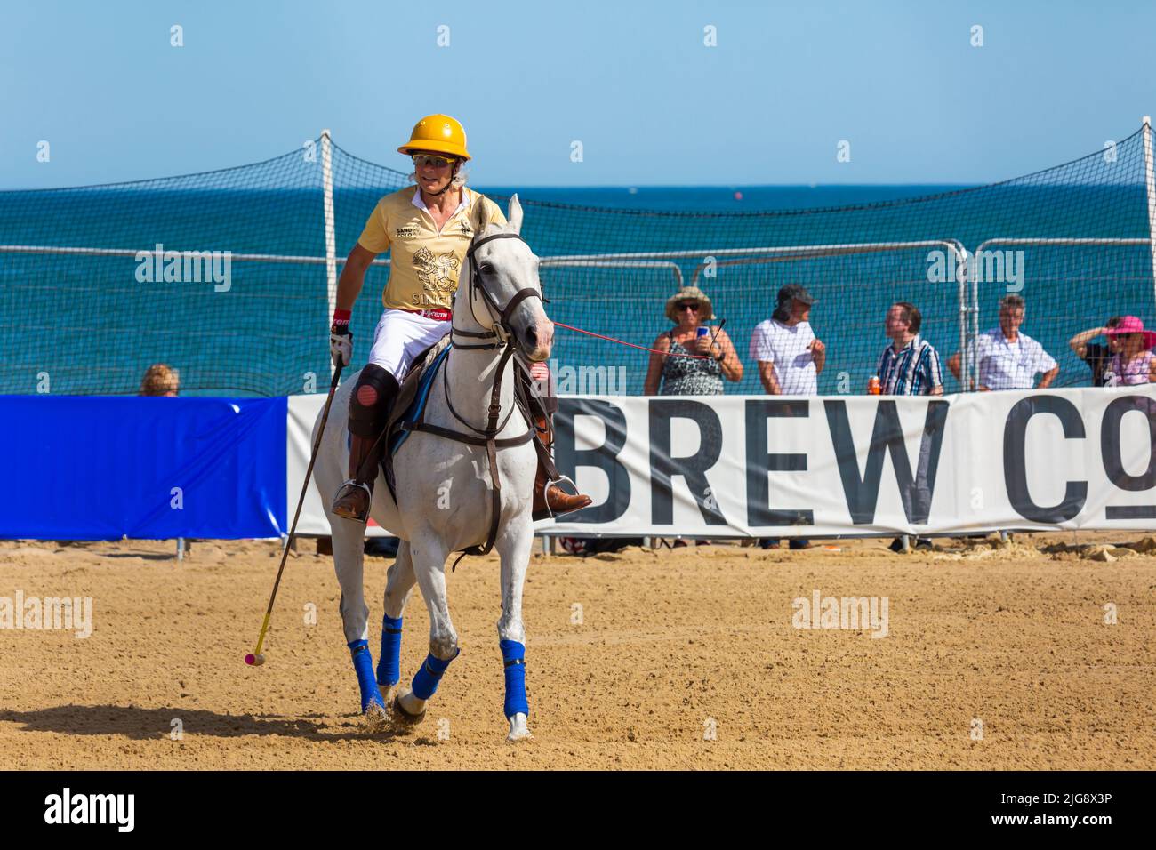 Sandbanks, Poole, Dorset, UK . 8th July 2022. The Sandpolo British ...