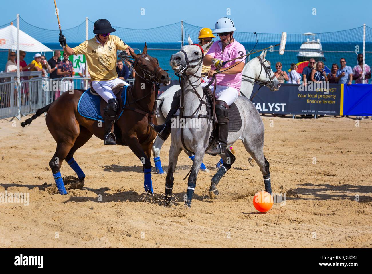 Sandbanks, Poole, Dorset, UK . 8th July 2022. The Sandpolo British ...