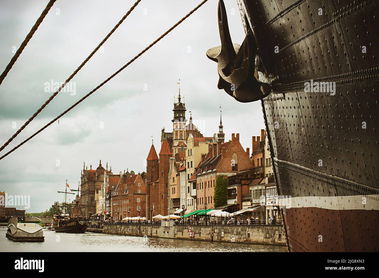 Gdansk city view Stock Photo - Alamy