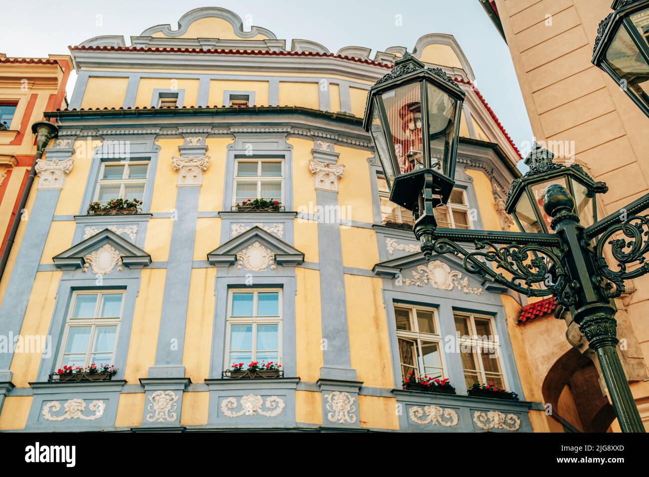 Prague, Czech Republic - July 2022. Amazing european architecture ...