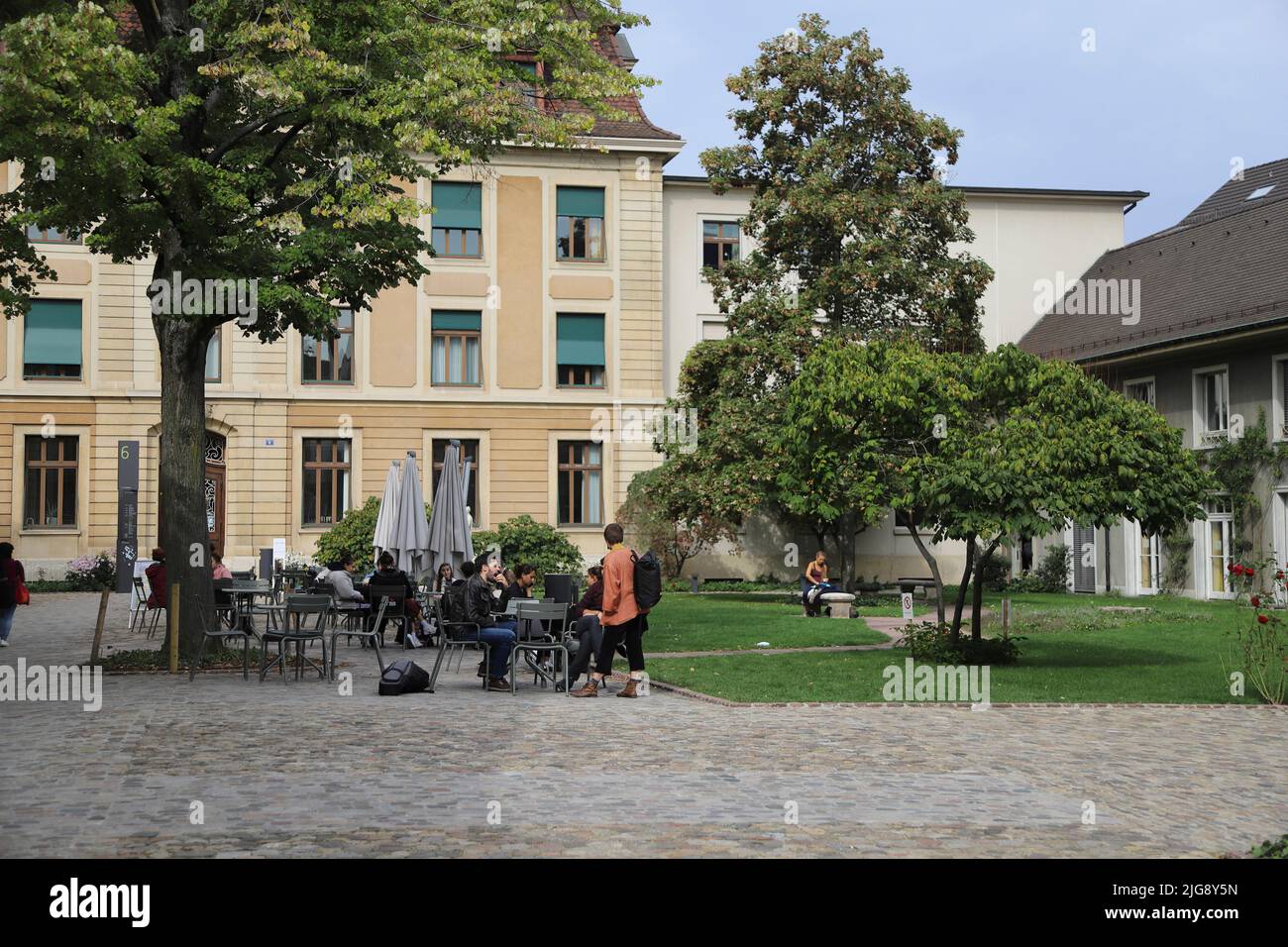 Switzerland, Basel, Academy of Music Stock Photo - Alamy